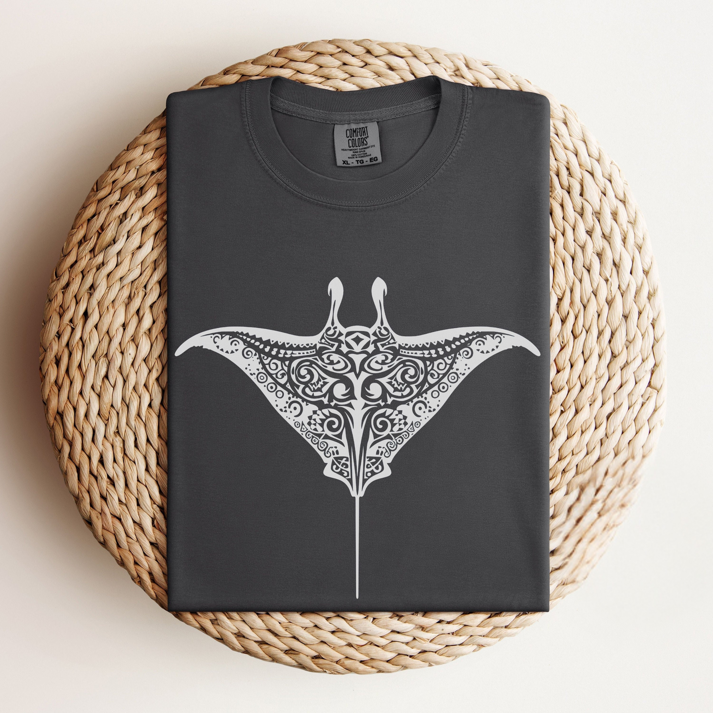 Manta Ray Tee – Blue Ocean Project CA