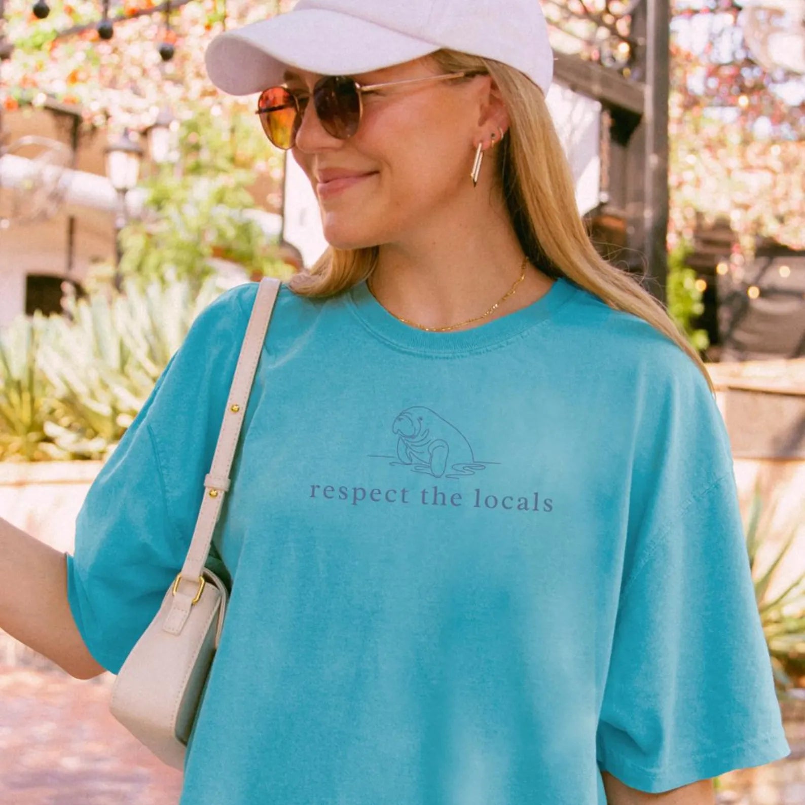 Respect The Locals Tee V6 – Blue Ocean Project CA