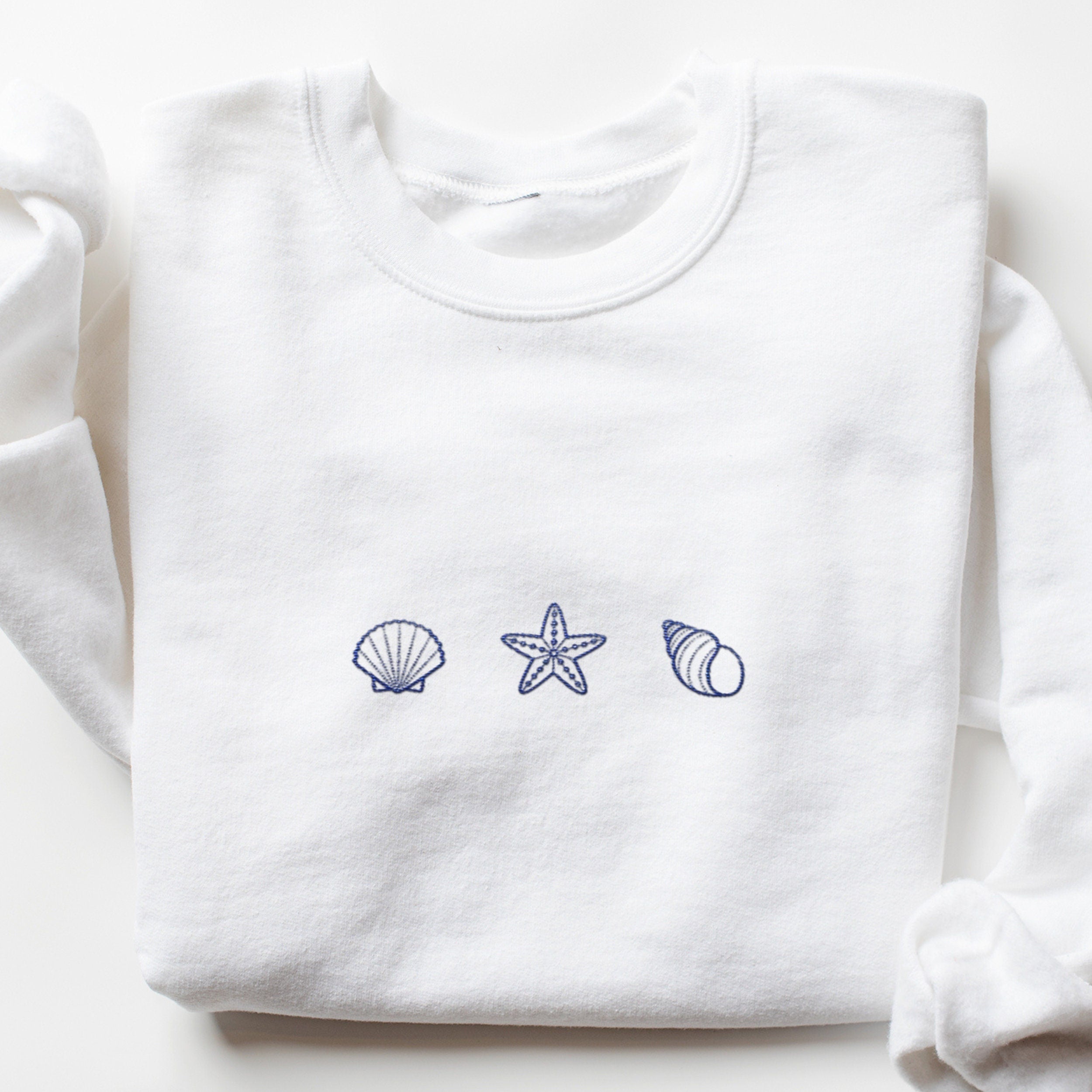 Ocean SeaShell Sweater V2 – Blue Ocean Project CA
